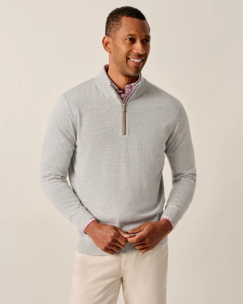 Johnnie-O Men's Raynor Merino 1/4 Zip Sweater | Island Pursuit | Free ...