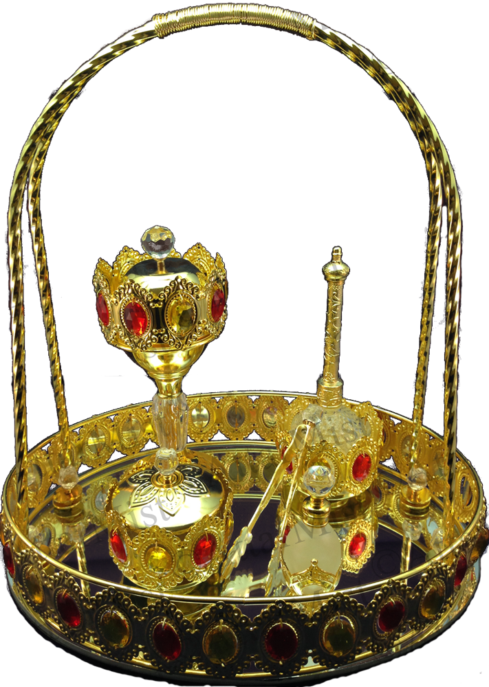 Jewel Tray Gift Set - Breath-taking Tray Set with mirror bottom