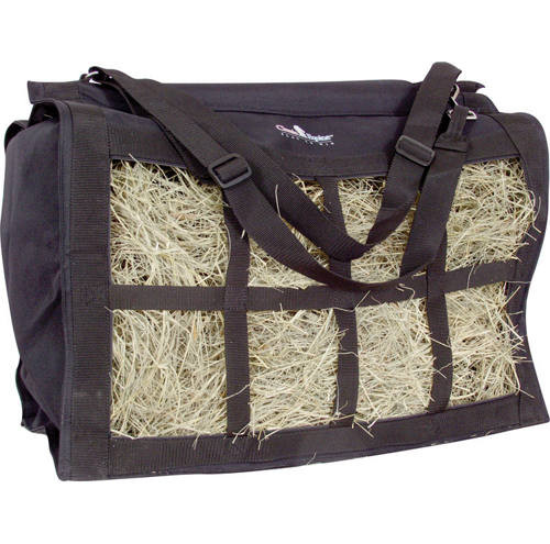Classic Equine Black Top Load Hay Bag - DENNARDS