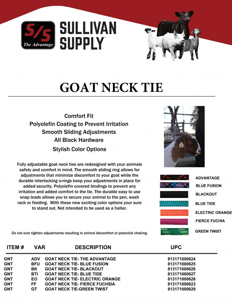 GOAT NECK TIE - DENNARDS