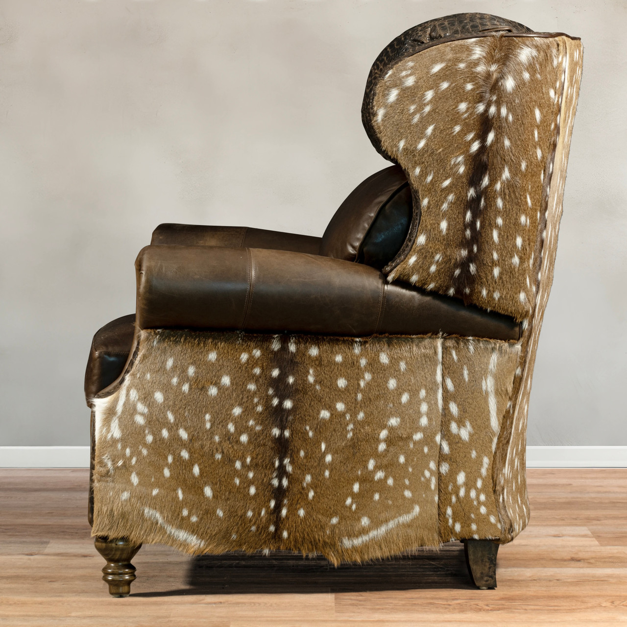 BRONCO CHAIR CROCODILE INSIDE AXIS BACK - DENNARDS