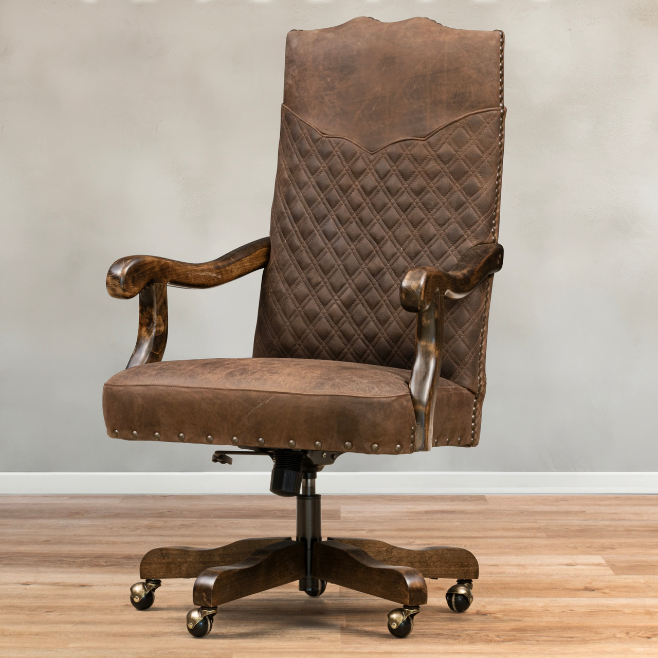 DIAMONDS FRONT & BACK DESK CHAIR - DENNARDS