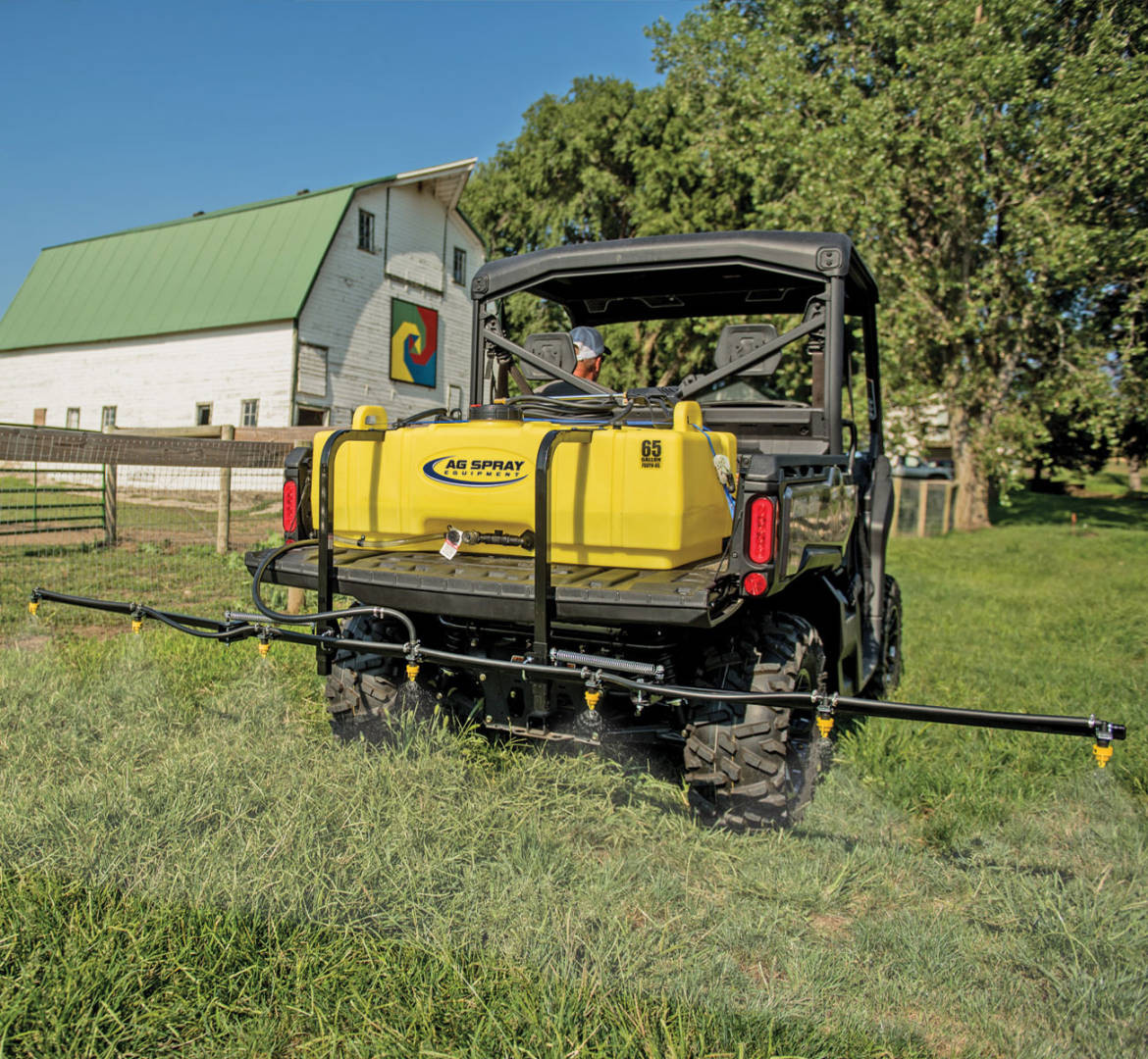 AG SPRAY 65 GAL UTV SPRAYER 12V 7 NOZZLE - DENNARDS