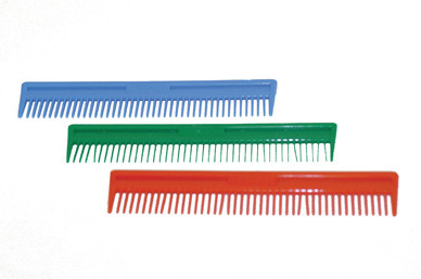 Red Plastic Comb - DENNARDS