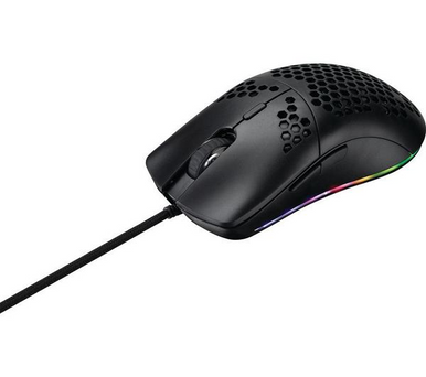 ADX FIREPOWER M15 RGB Optical Gaming Mouse Lightweight Black - TAB Retail