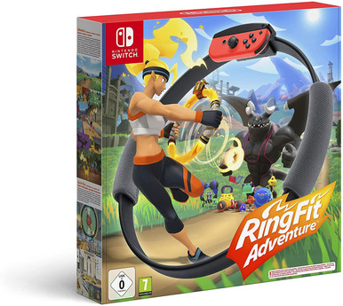 Ring Fit Adventure With Ring Con And Leg Strap For Nintendo Switch ...
