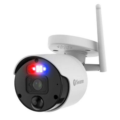 Swann NVW-800CAM 4K Ultra HD WiFi CCTV Security Camera Lights + Siren ...