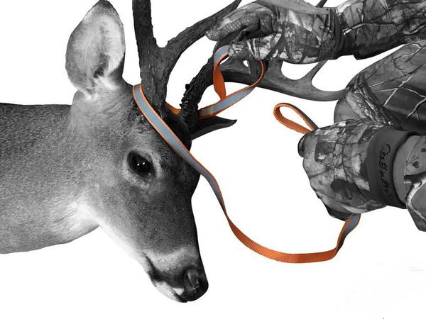 Perfect Deer Drag & Harness with Orange Handle