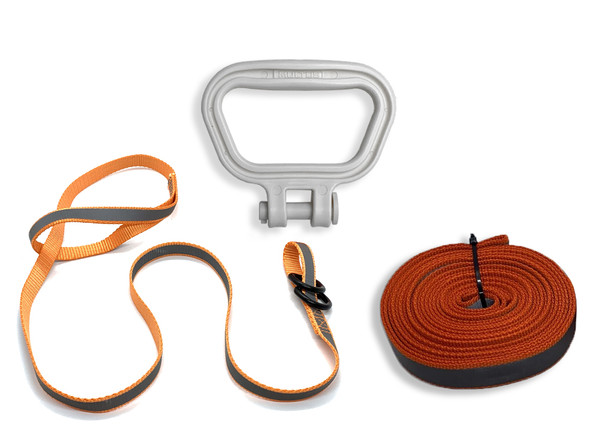 Perfect Deer Drag & Harness With White Handle