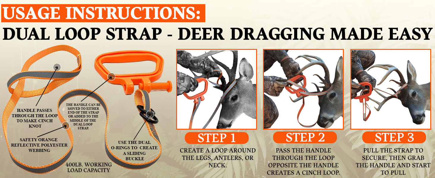 Why Every Hunter Needs a Deer Drag Rope: Essential Gear for Efficient ...