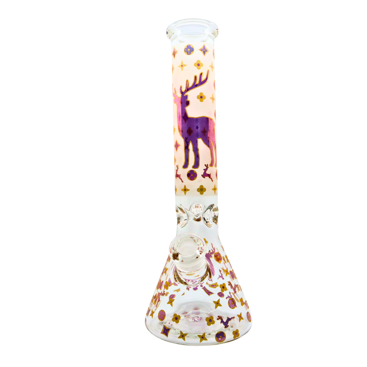 14" Christmas Theme Water Pipe