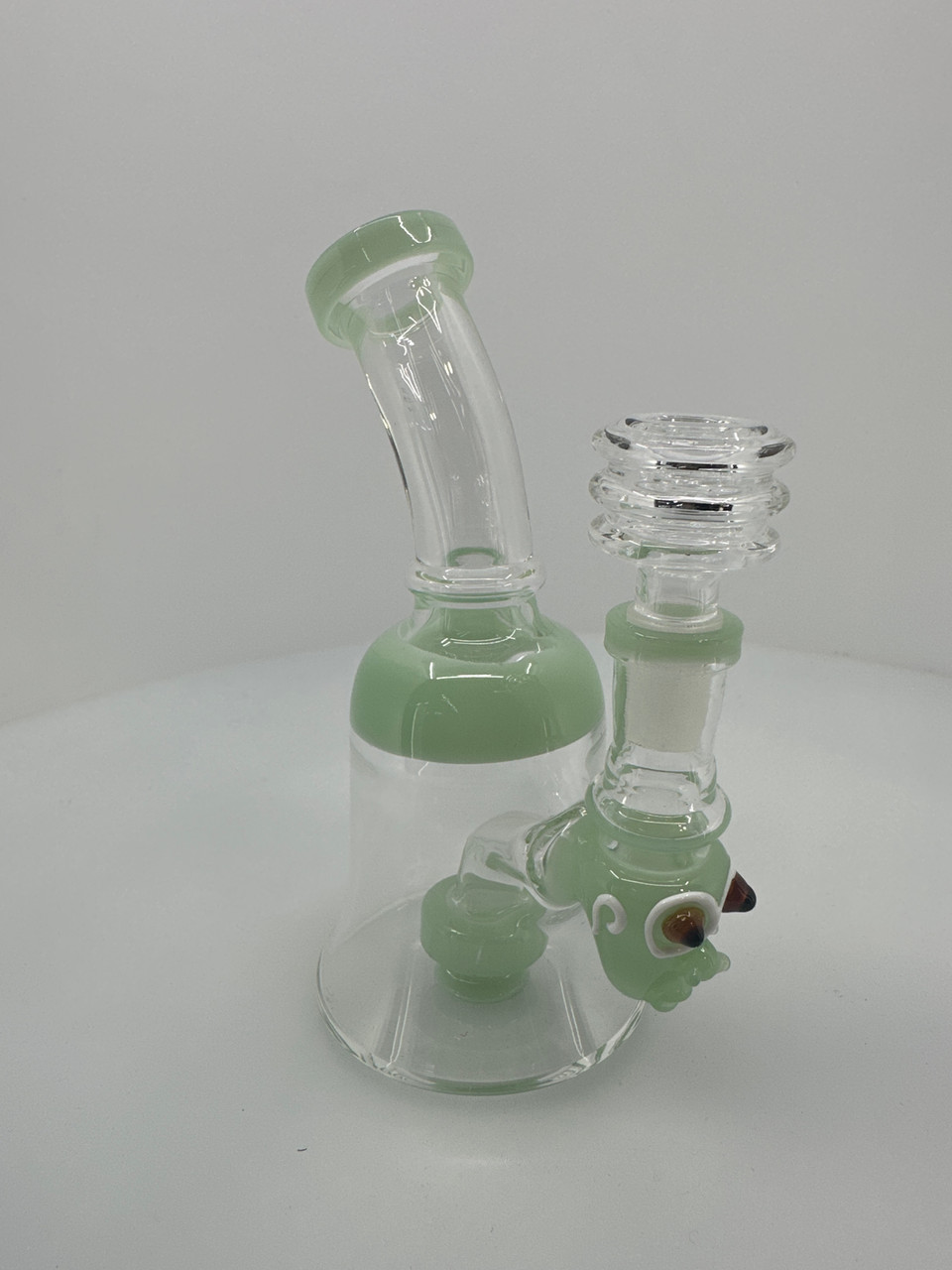 7” Ugly Face Slime Water Pipe
