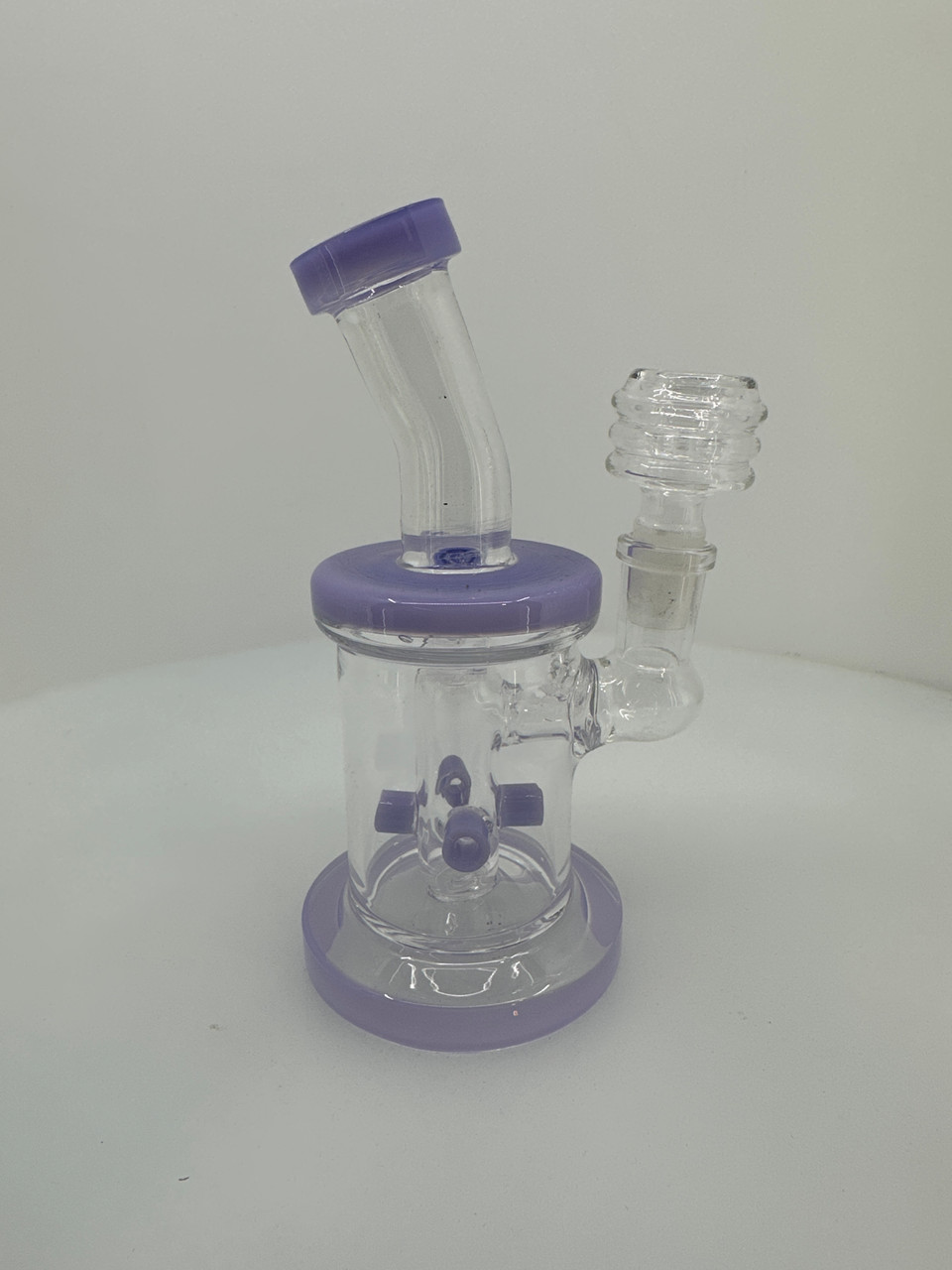 7” Slime color Bend Water Pipe