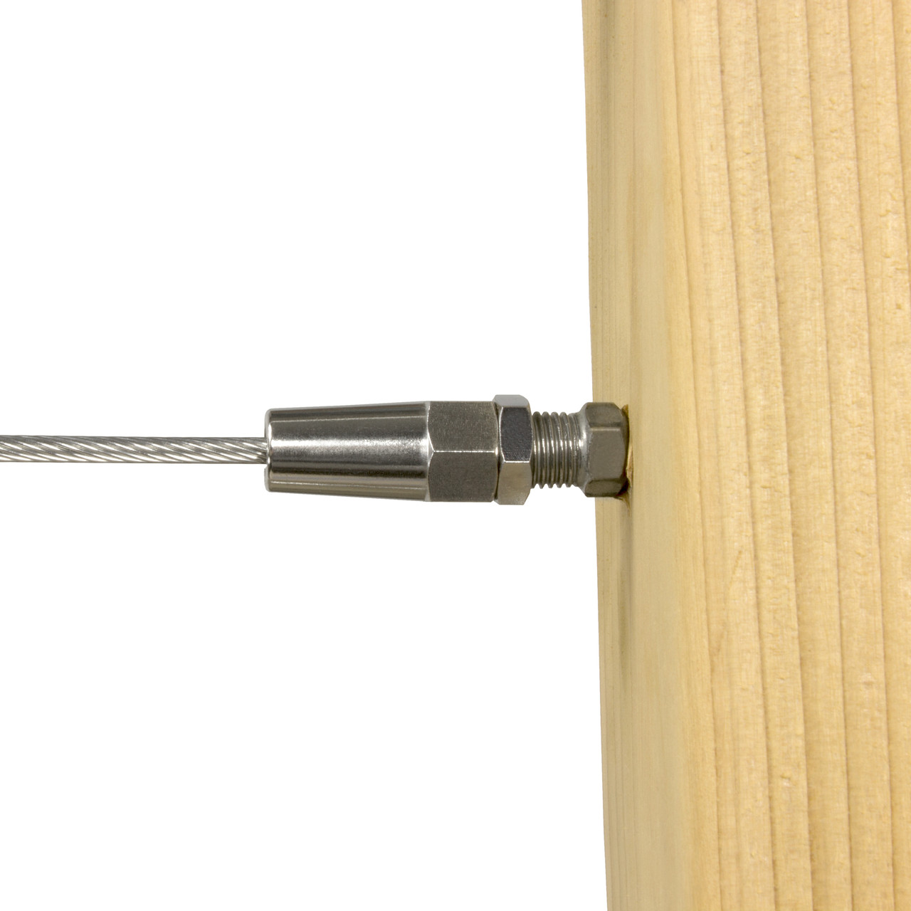 Lag Terminal, grade 316 SS - 1/8" cable