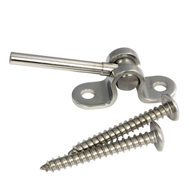 Deck Toggle, grade 316 SS - 1/8" cable (Includes (2) #14 x 2" Mounting ...