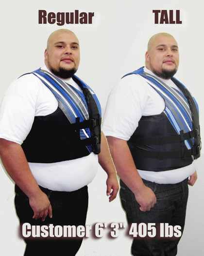HO Sports Tall Life Vest CGA NYLON up to 5XL-TALL 2023