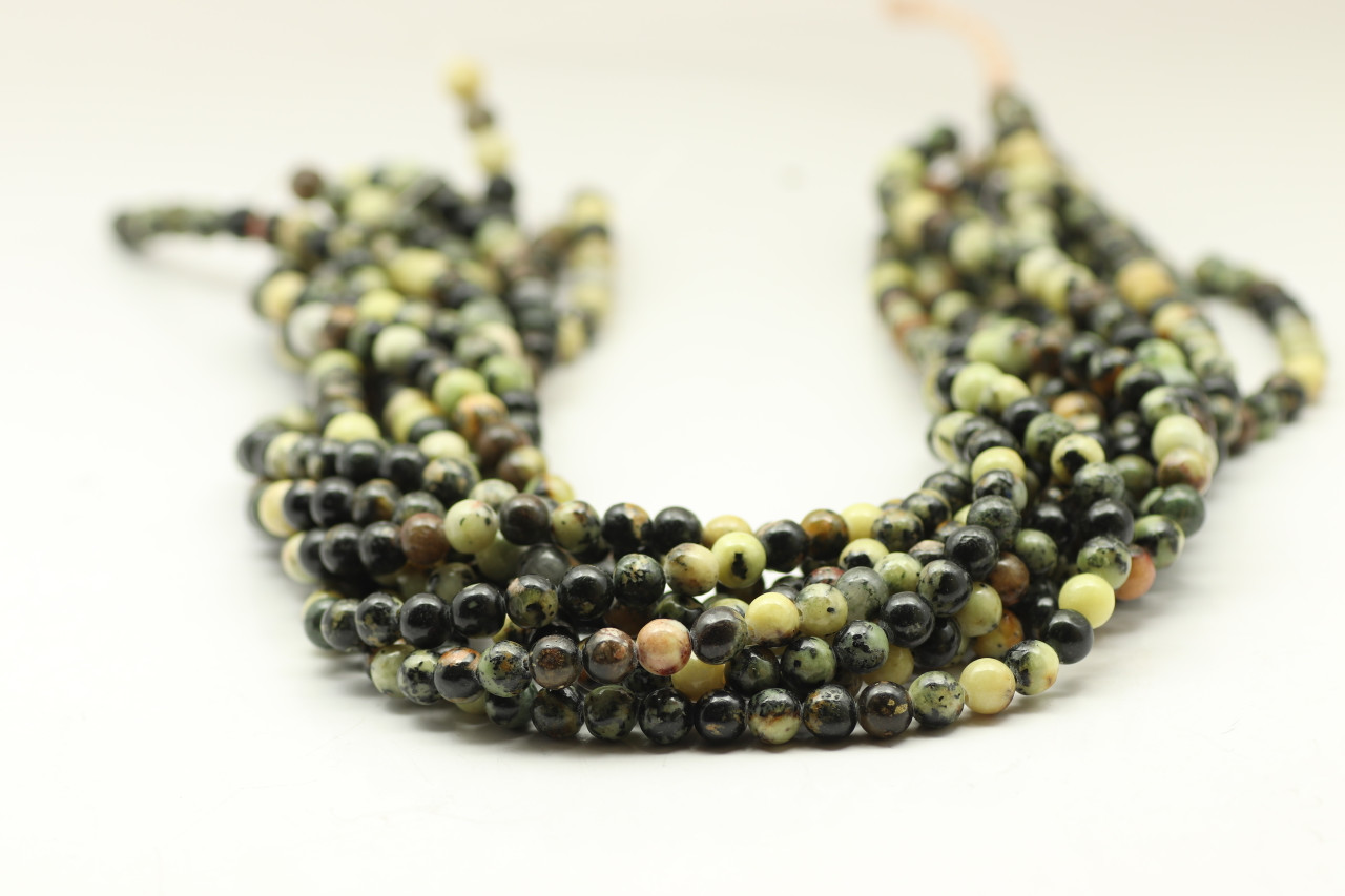 Ancient African, Jasper, Smooth Round in sizes 6mm, 8mm & 10mm. Priced ...