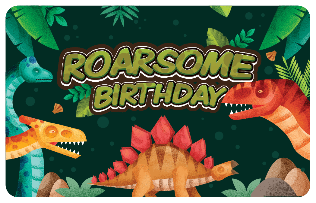 Made-To-Order, Birthday Card, Magstripe Swipe Cards, Design 1 - Embed eShop