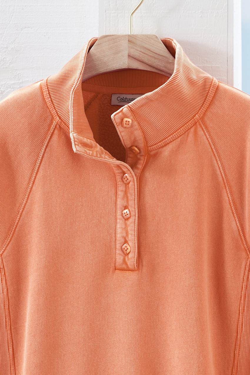 Weekend Popover Sweatshirt - Coldwater Creek