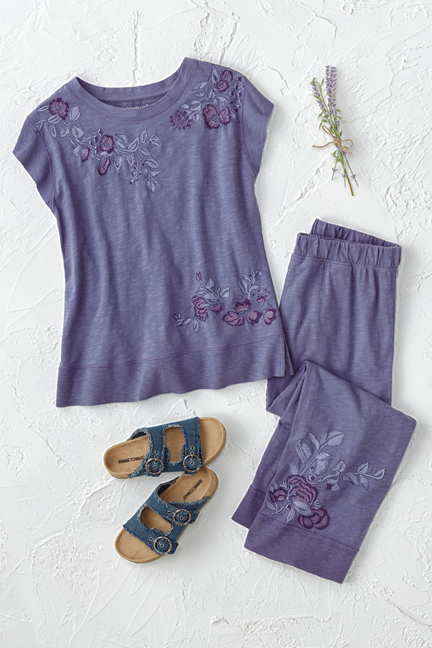 Weekend Plans Slub Top - Coldwater Creek