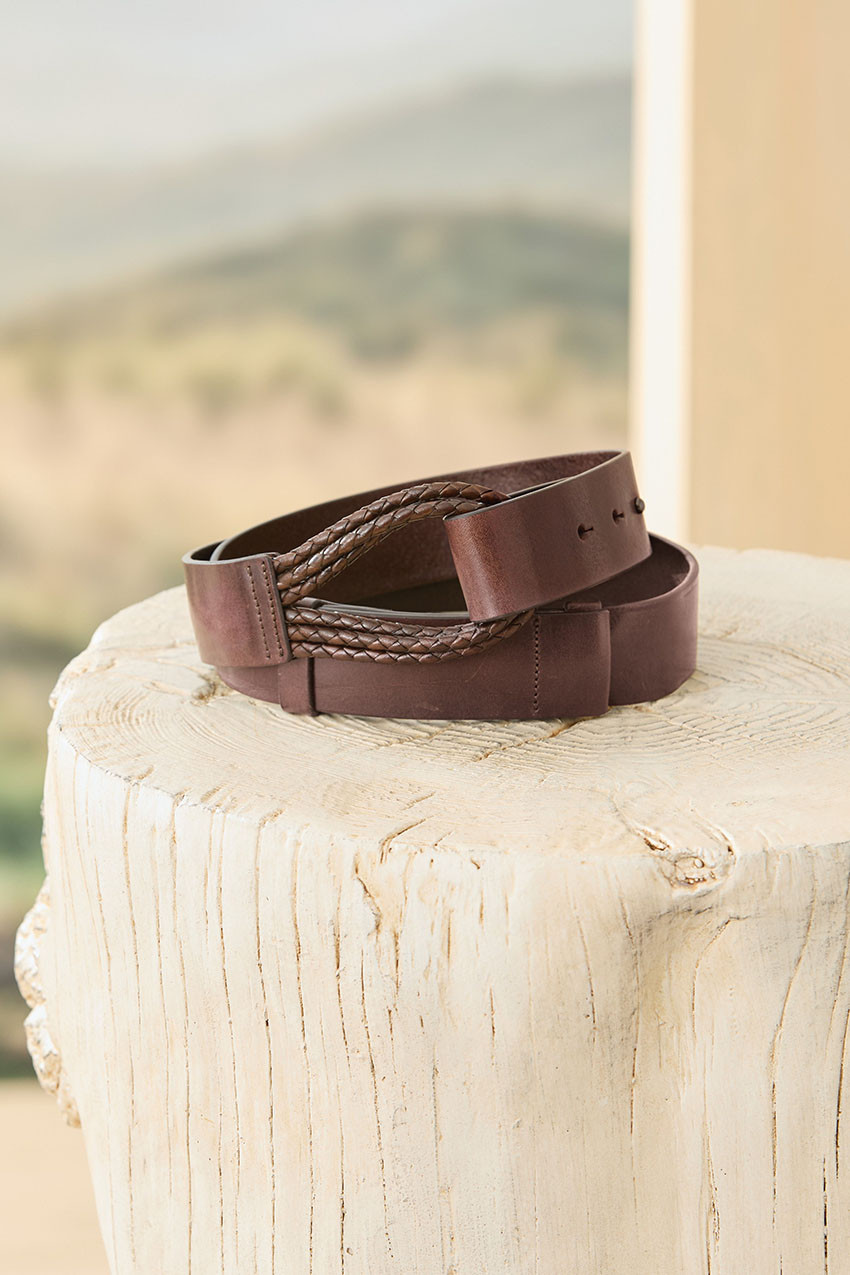 Braided Loop Adjustable Belt - Coldwater Creek