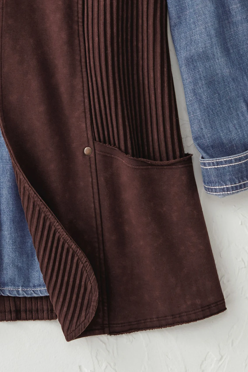 Rustic Ribbed Knit Vest - Coldwater Creek