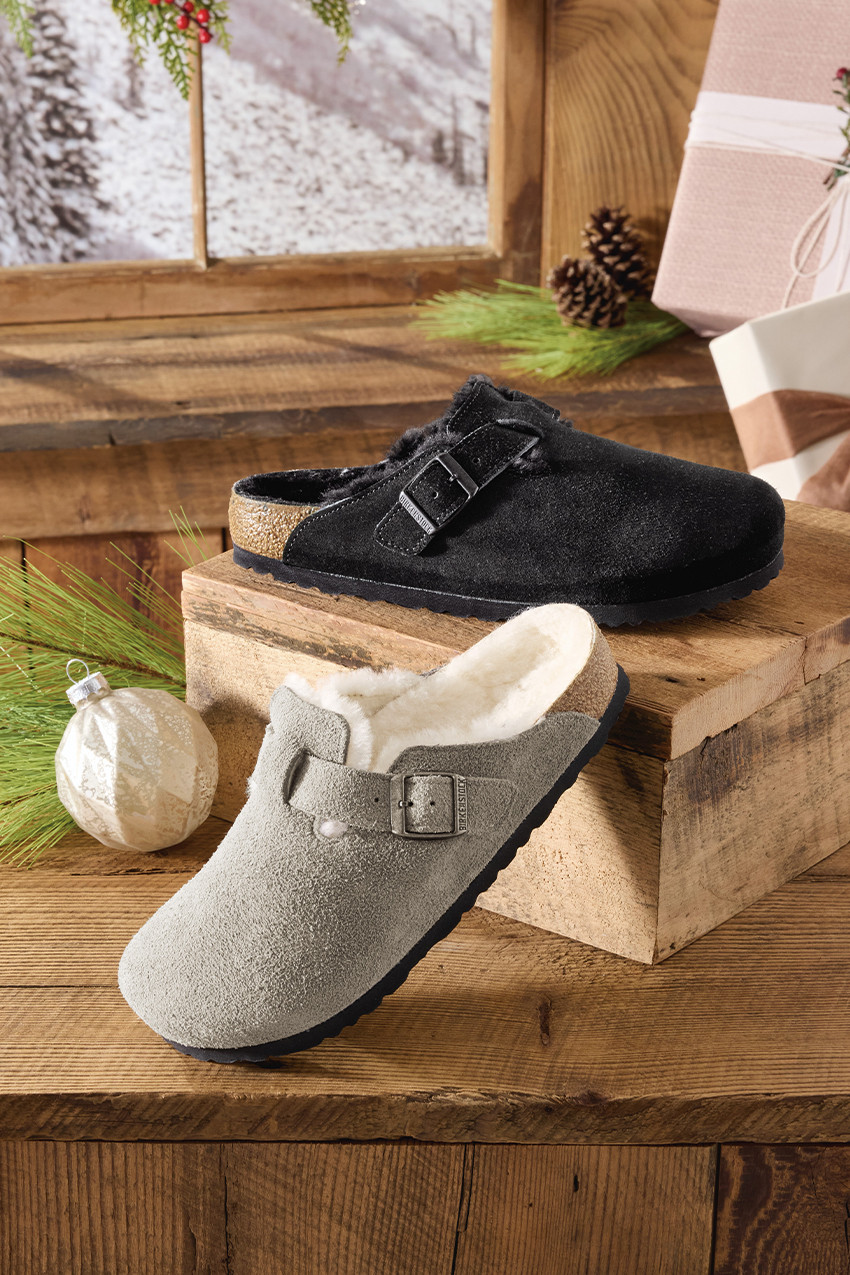 Boston Shearling Clogs by Birkenstock® - Coldwater Creek