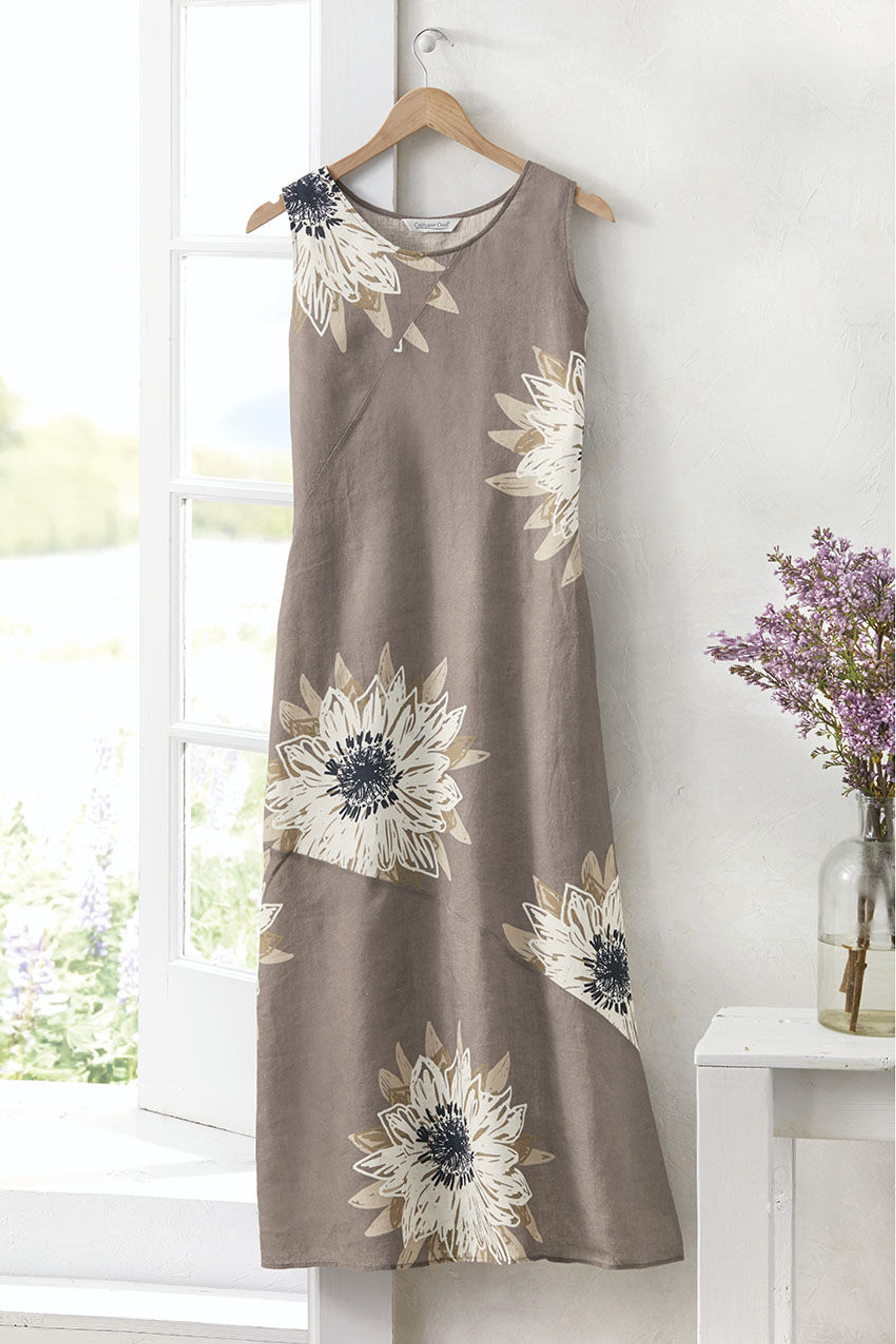 Bold Impressions Linen Dress - Coldwater Creek