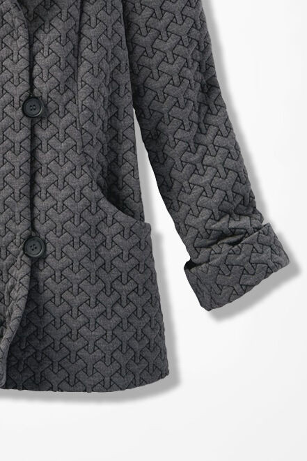 First Frost Textured Knit Coat - Coldwater Creek