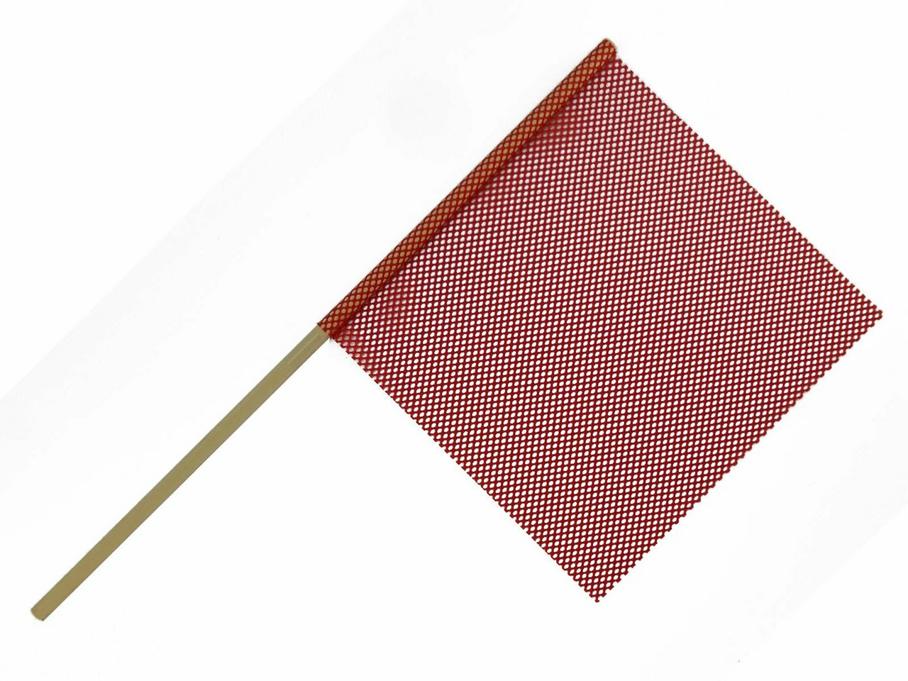 Oversize Warning Products - RED 18"- 5/8" Wood Dowel Warning Flag