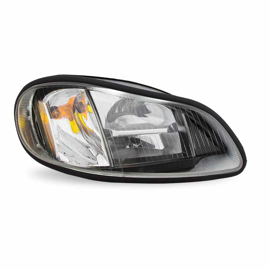 FTL. M2/C2 LED Reflector Headlight Assembly with Side Marker - Black ...
