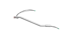 PETERBILT SILENT SHIFTER 2 BENDS - 36 INCH