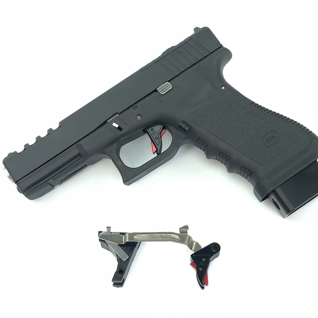 Blue Flat Faced Trigger For Glock Gen 1-3 Cross Armory, 51% OFF