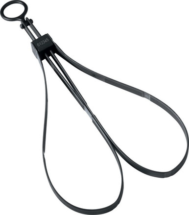 ASP Tri-Fold Single-Use Restraints Black
