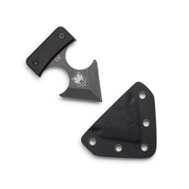 CobraTec Knives Defender Push Dagger - Blackwash D2 Steel Blade, Black ...