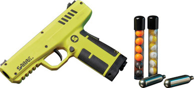 SABRE 0.68 Caliber Home Defense Pepper Projectile Launcher - Yellow