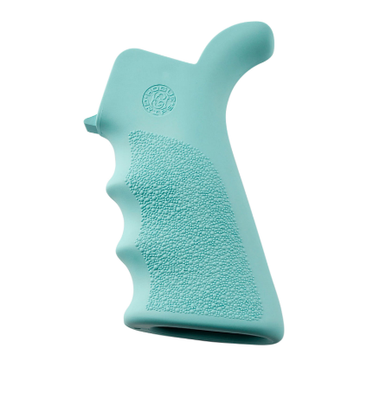 Hogue AR-15 / M16 OverMolded Rubber Beavertail Grip with Finger Grooves ...