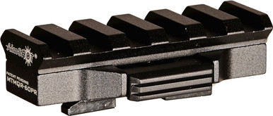 AimShot MTMQR60PR Quick Release M-Lok Adapter Picatinny Rail Black Anodized