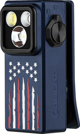 Olight Oclip Ultra Clip-On EDC Light with Flood, Spot, and UV Modes ...