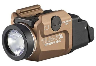Streamlight TLR-7A FLEX Tactical Weaponlight - FDE Model - 500 Lumens