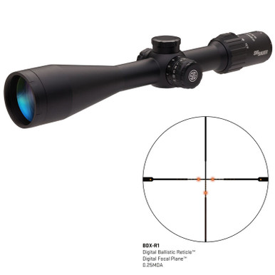 Sig Sauer SIERRA3BDX 6.5-20X50mm Rifle Scope - 30mm Main Tube, DBX-R1 ...