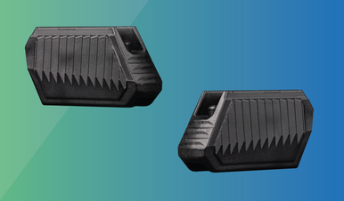 Q The Crutch Rear Grip and Rear Hand Stop for the Q Fix Stock - Nylon ...