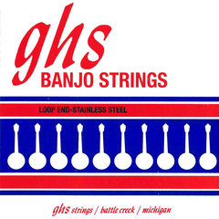 GHS Phosphor Bronze 5-String Banjo Strings PF150 Light 10-22