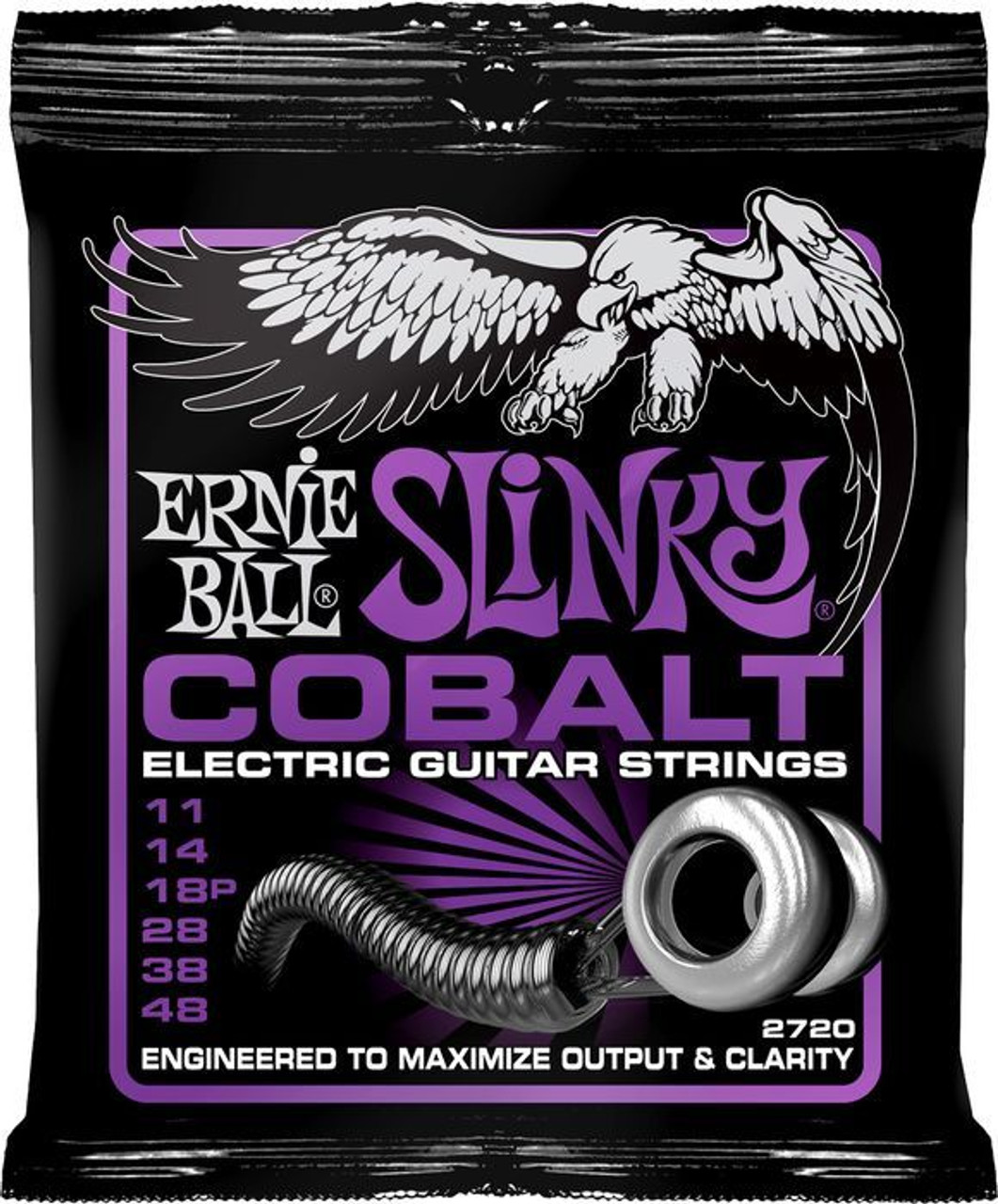 Ernie Ball Cobalt Slinky 11-48 Electric Guitar Strings