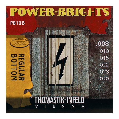 Thomastik-Infeld Power Bright Regular Bottom Electric Guitar Strings ...