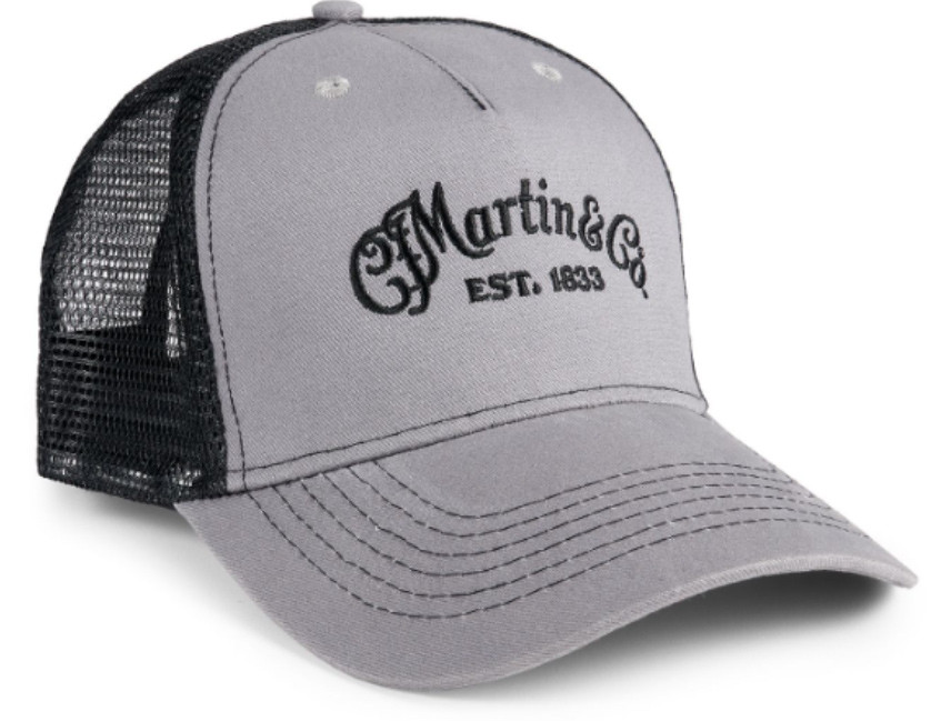 Martin Gray Trucker hat with Mesh Back