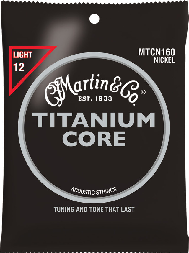 Martin MK12 Luxe Nickel Cobalt Kovar Acoustic Guitar Strings Light 12-54