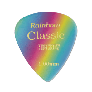 Pickboy Classic Rainbow Guitar Picks 10 Pack PB21P05 Thin .50mm