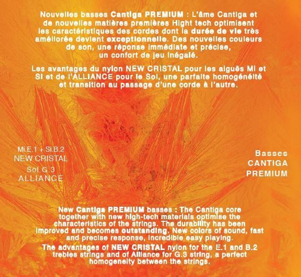 Savarez 510MRP Creation Cantiga Premium Classical Guitar Strings Standard Tension