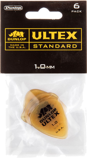 Dunlop Ultex Standard Guitar Picks 421 Ultex Std 1.0 mm 6 Pack